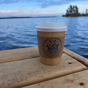 Coffee Roasted on a houseboat while floating on Lake of the Woods ...
